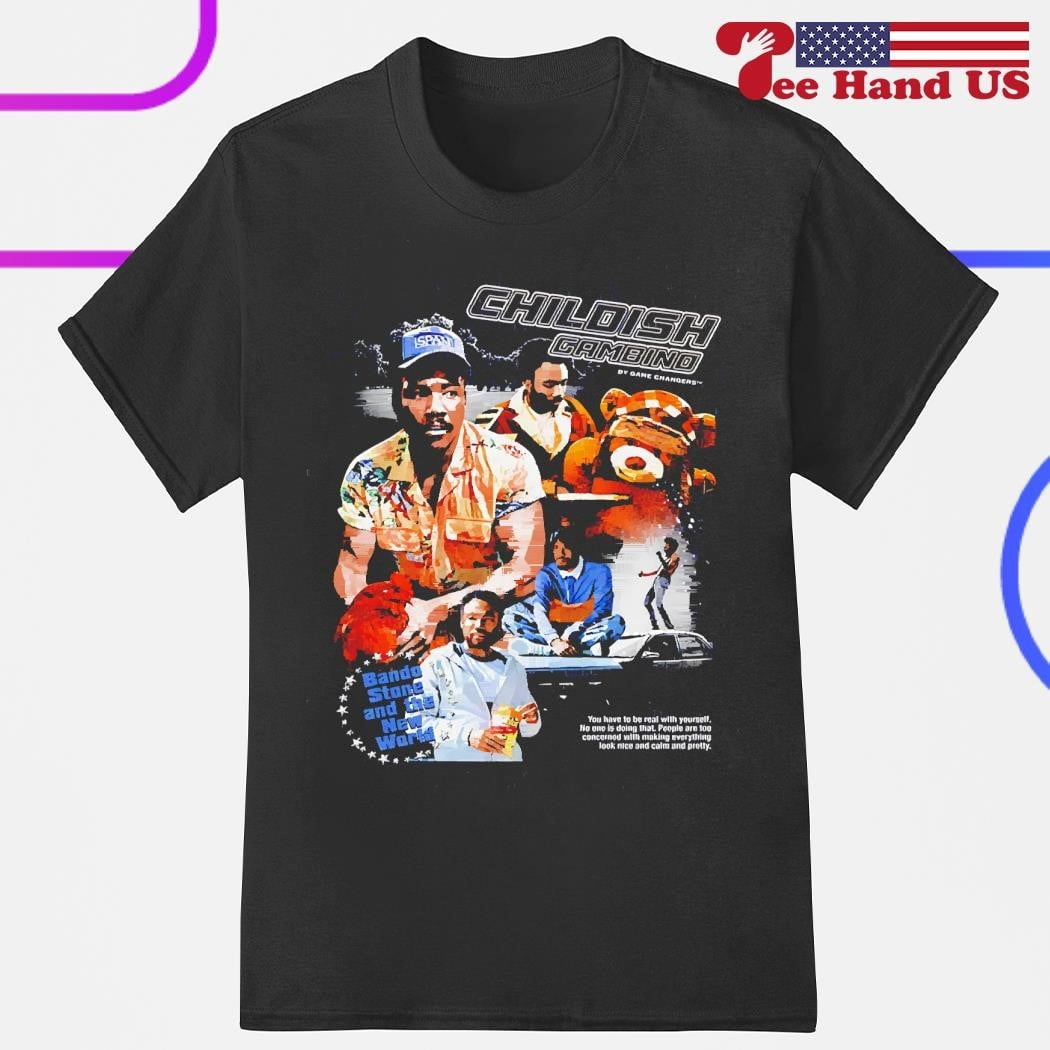 Donald Glover Bando Stone And The New World Poster Graphic Shirt ...