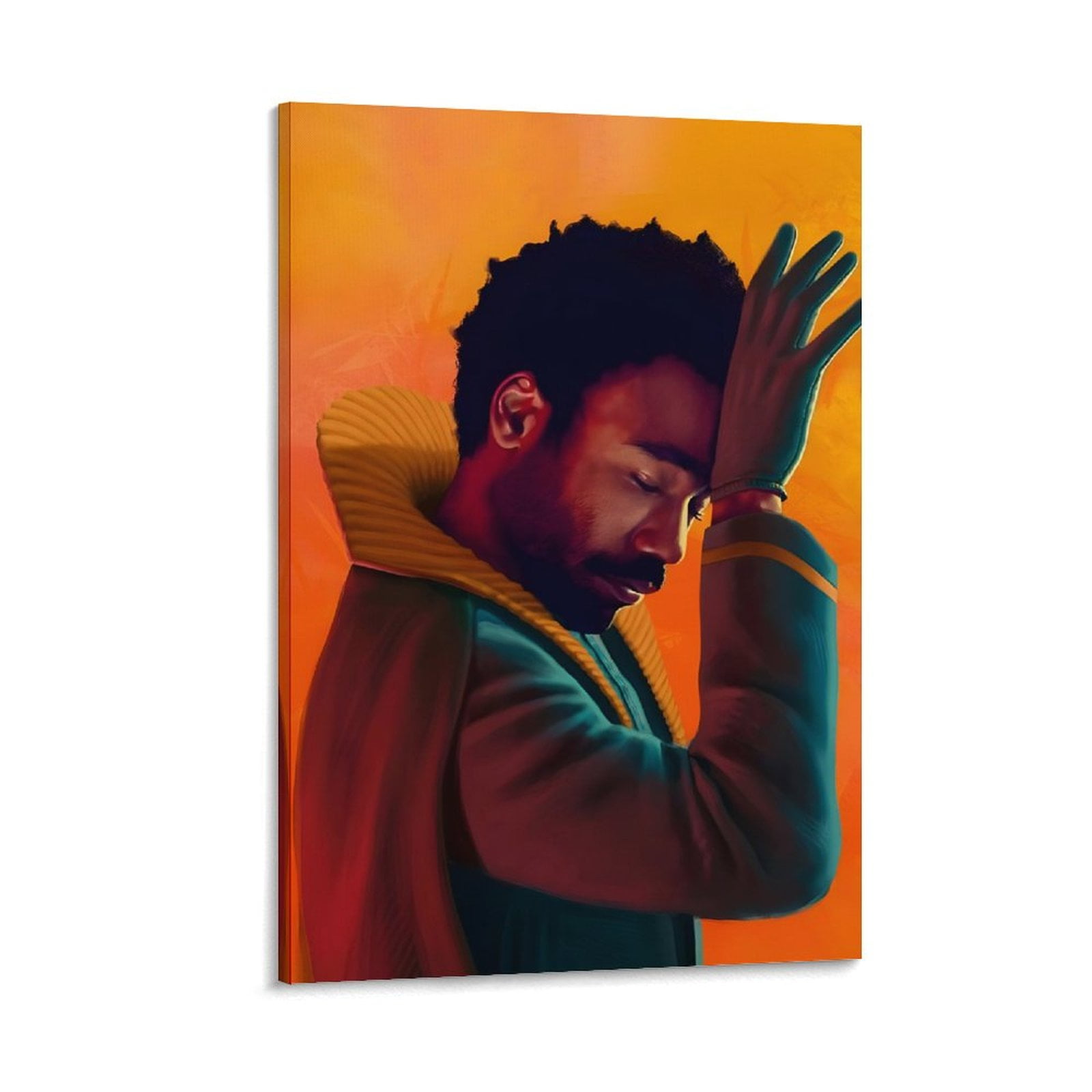 Donald Glover Singer Art Performer Poster Art Poster Canvas Painting ...