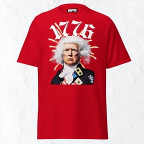 Donald J. Trump Founding Father 1776 T-Shirt - Walmart.com