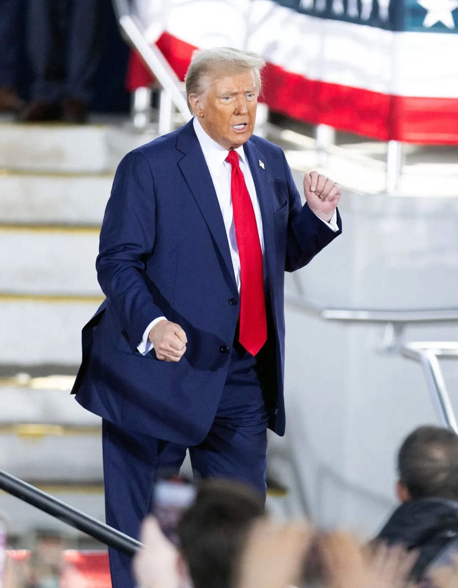 Donald J Trump Mid Dance Glossy Poster Picture Photo Print Banner ...