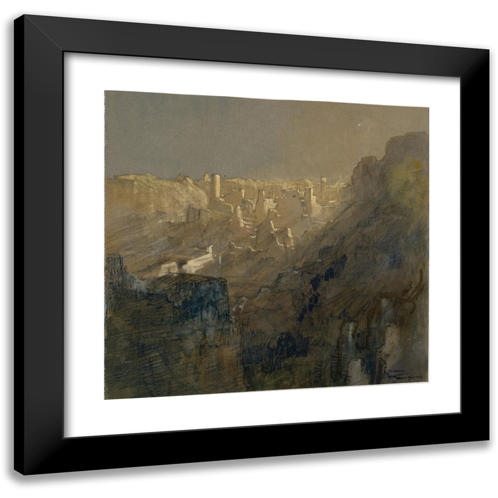 Donald Maxwell 16x15 Black Modern Framed Museum Art Print Titled ...