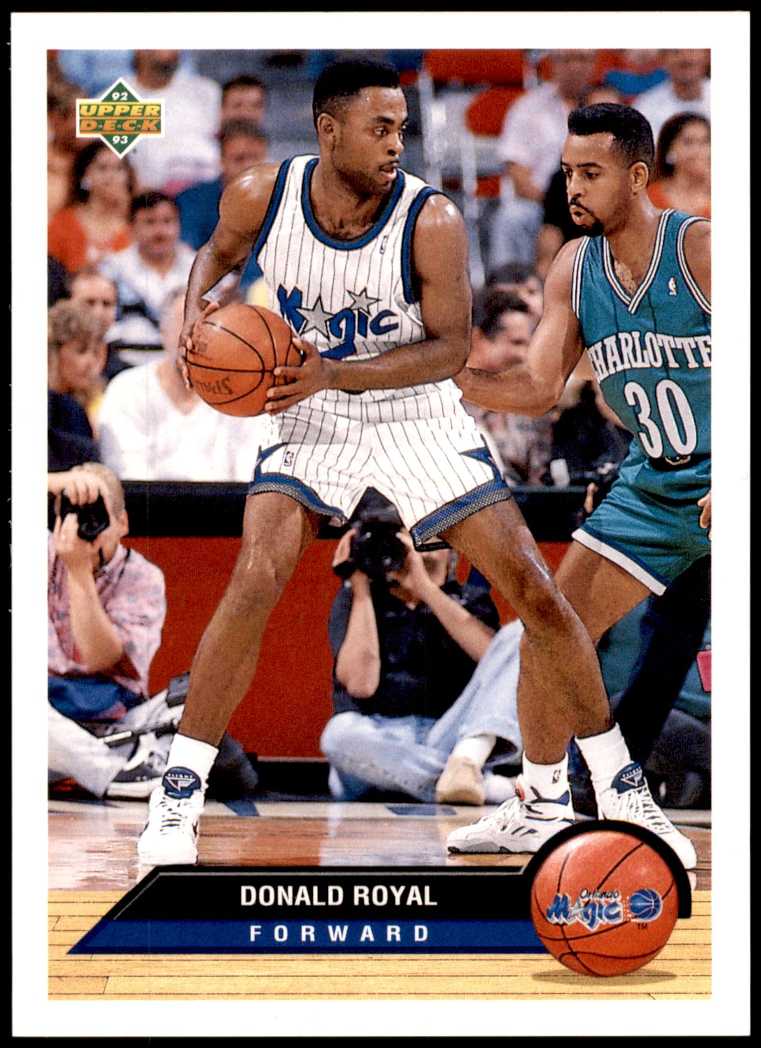 Donald Royal #OR7 1992-93 Upper Deck McDonald's Orlando Magic - Walmart.com