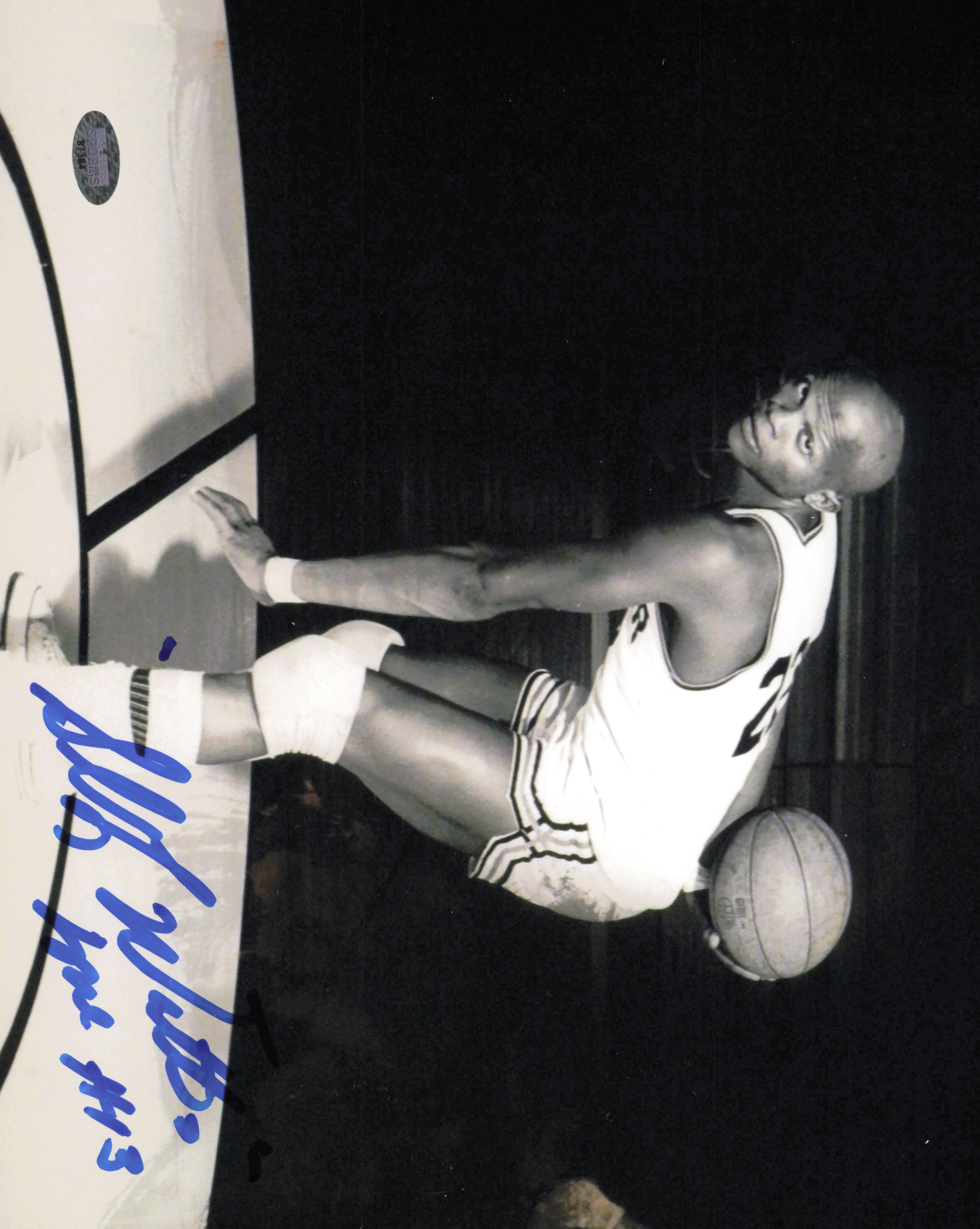 Donald Slick Watts Autographed 8x10 Photo Seattle Supersonics MCS Holo ...