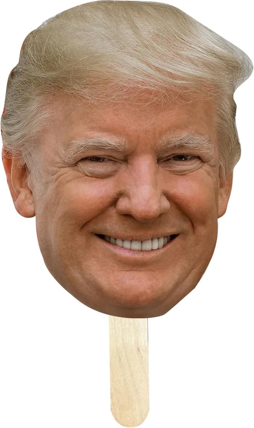 Donald Trump - 12 in Big Heads on a Stick for Presidential Election ...