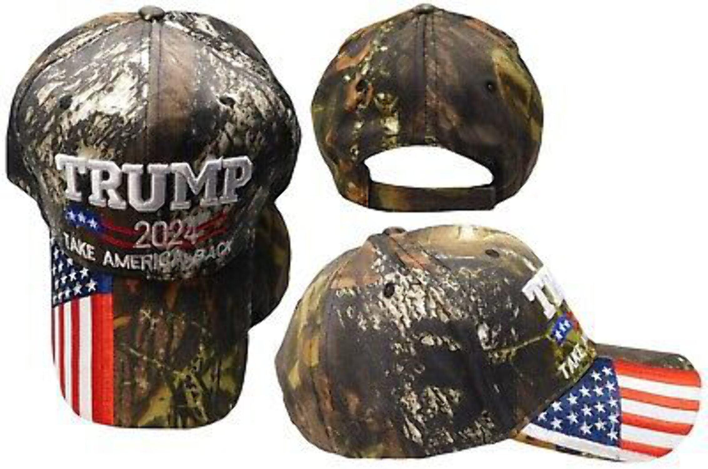 Donald Trump 2024 Cap MAGA Baseball Caps Take America Back Hat made in ...