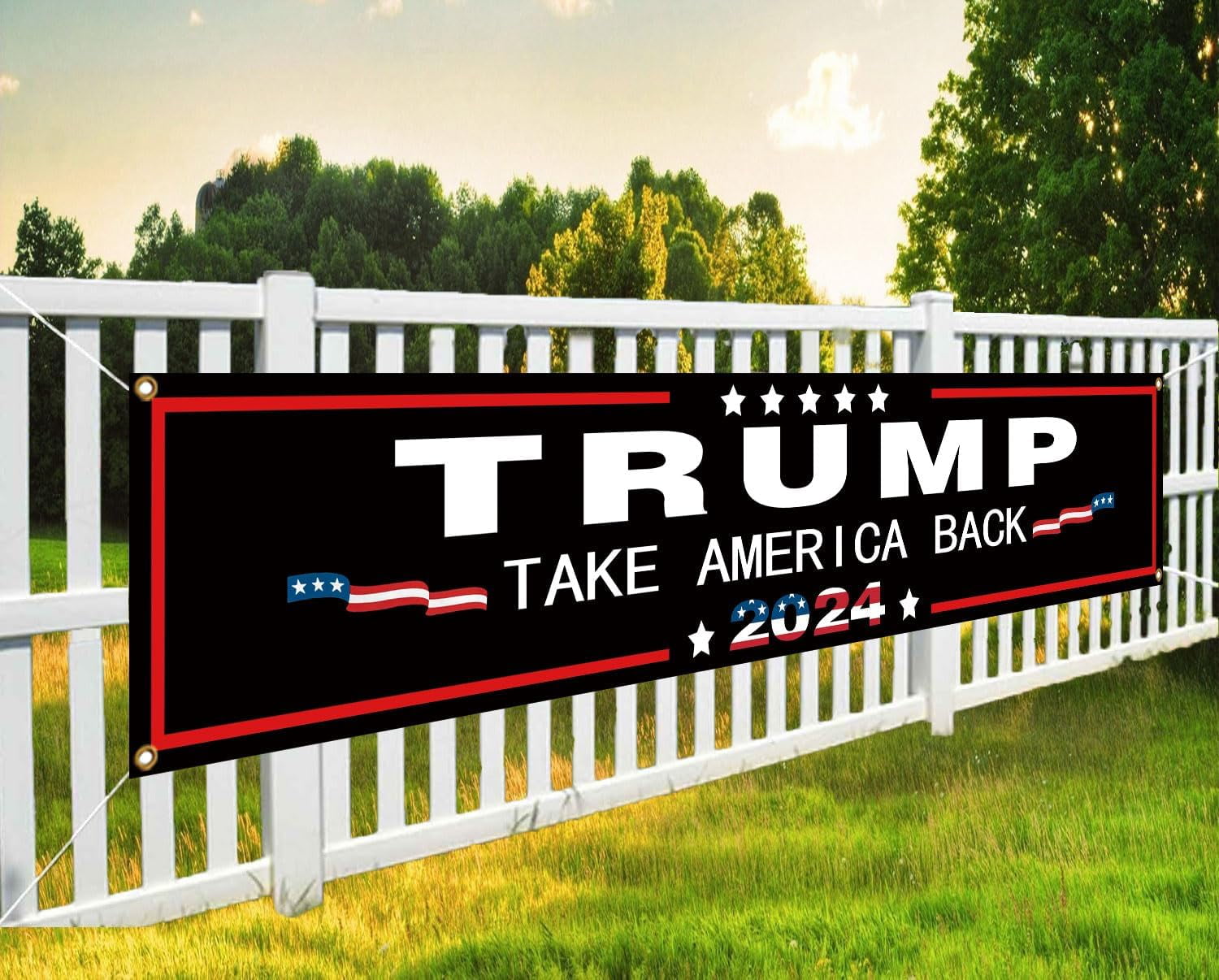 Donald Trump 2024 Flag Trump Take American Back Large Banner American ...