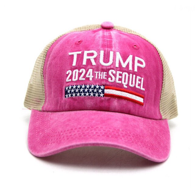 Donald Trump 2024 Hat Kag Usa Flag Camo Keep America Great Mesh