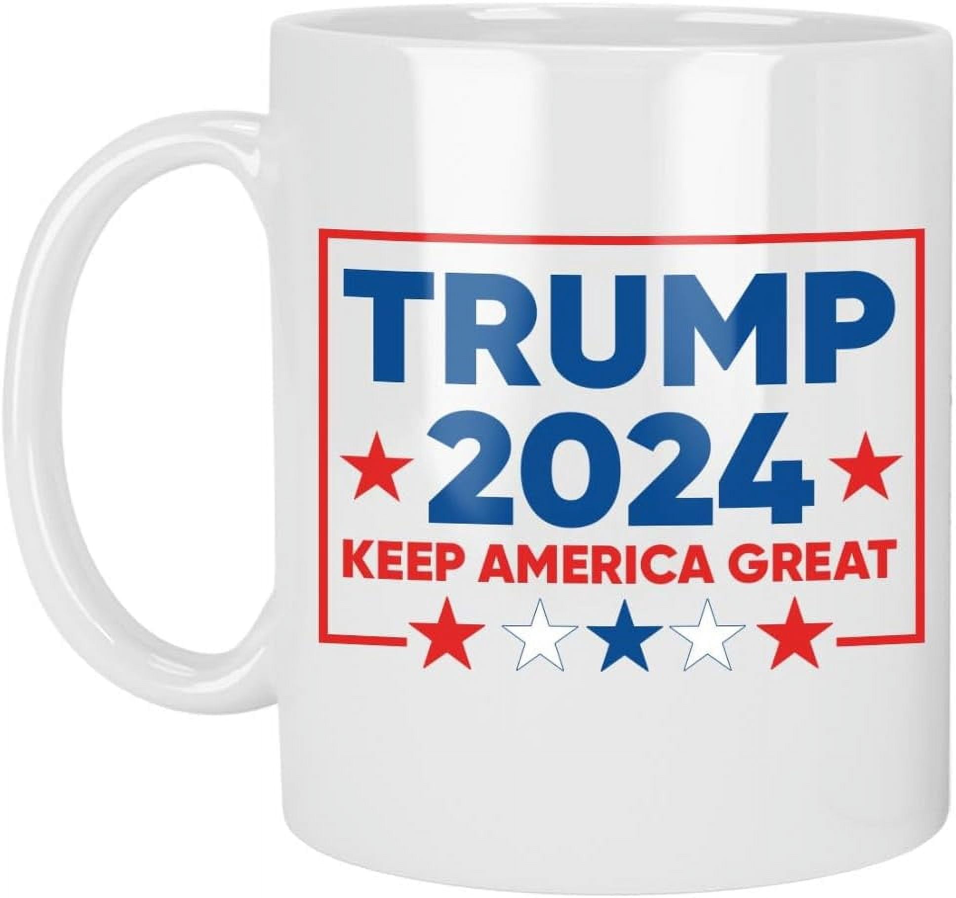 Donald Trump 2024 Keep America Great Coffee Mug | USA Election 2024 ...