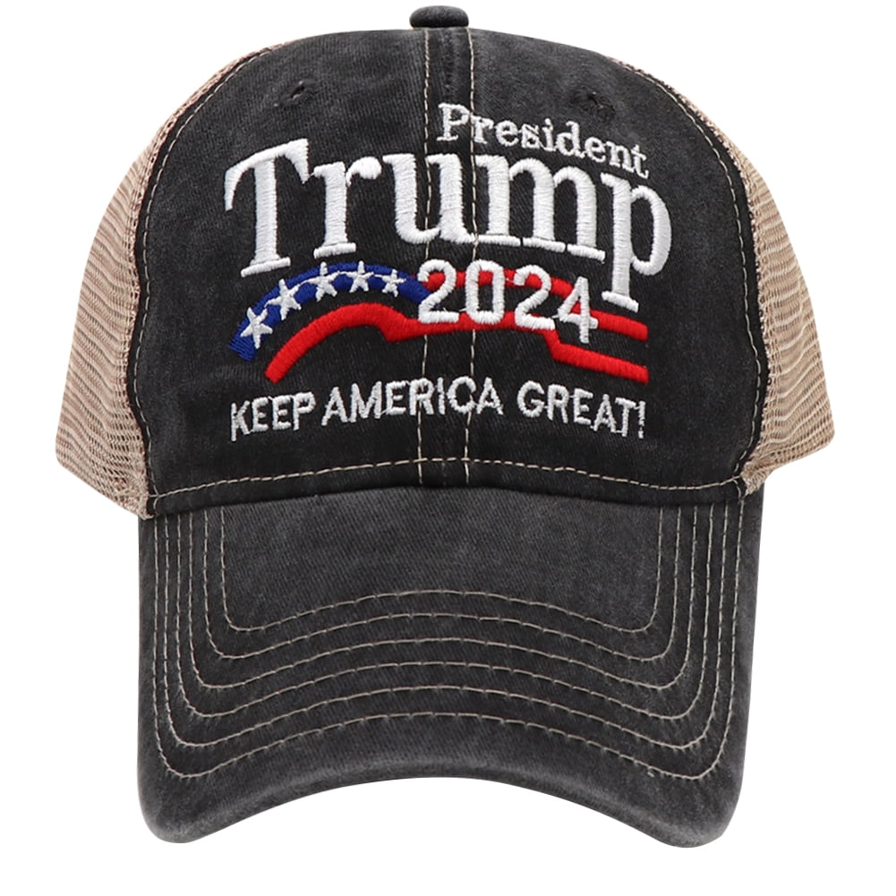 Donald Trump 2024 MAGA Hat Camo Embroidered Adjustable Baseball Cap ...