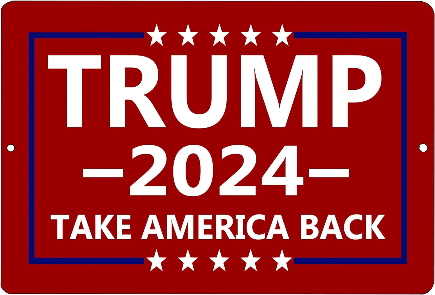 Donald Trump 2024 Metal Tin Sign Wall Decor Man Cave Bar Take America ...