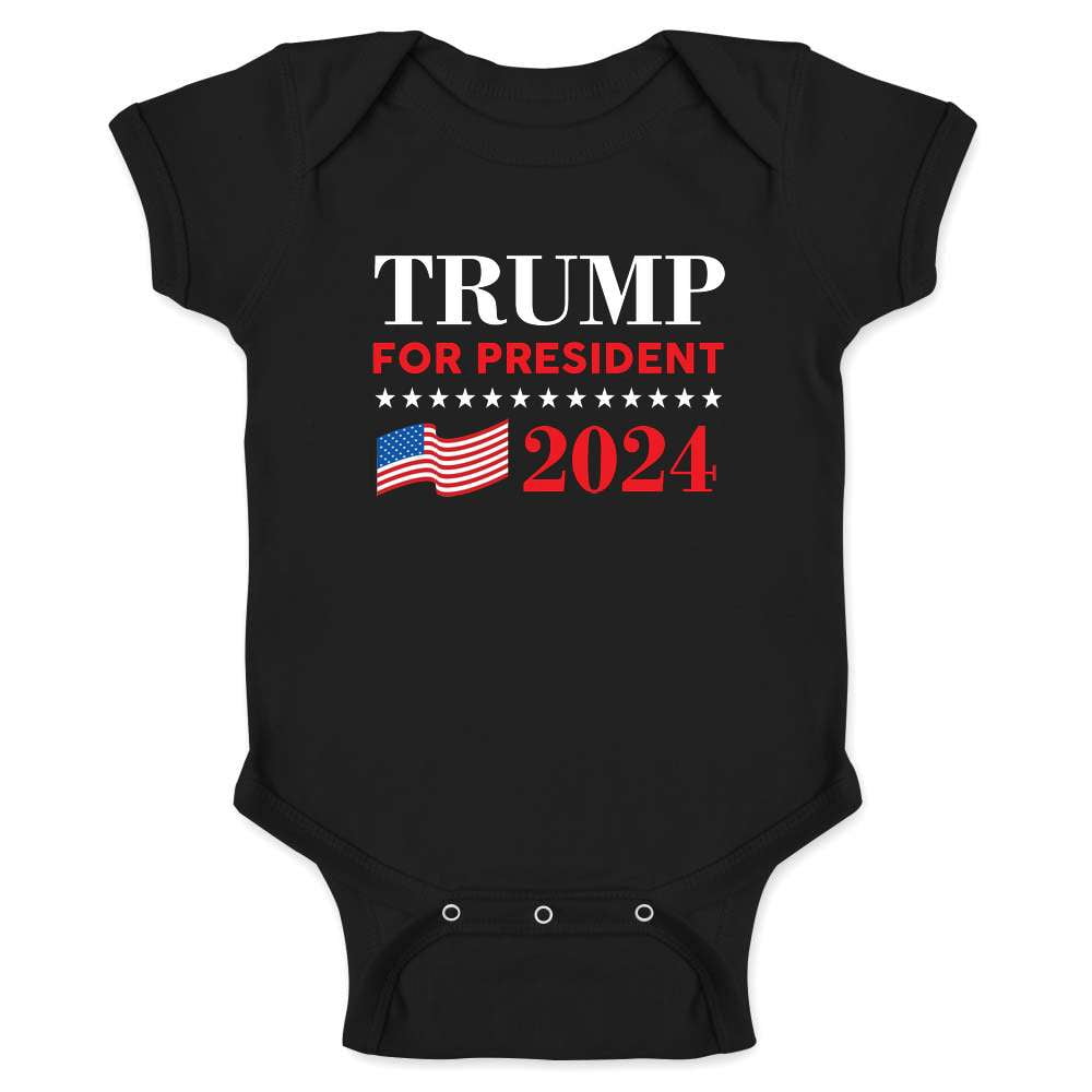 Donald Trump 2024 President Election MAGA 45 Baby Bodysuit - Walmart.com