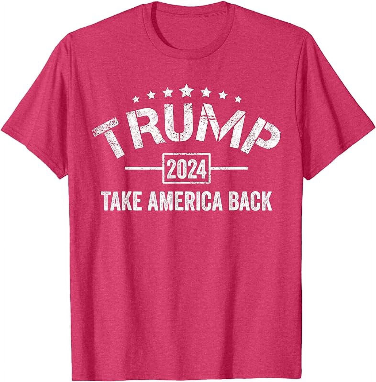 Donald Trump 2024 Take America Back 4th Of July Election T Shirt