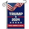 Donald -Trump 2024 Take America Back Decorative Garden -Flag Double Sided 12 x 18 Inch Outside ...