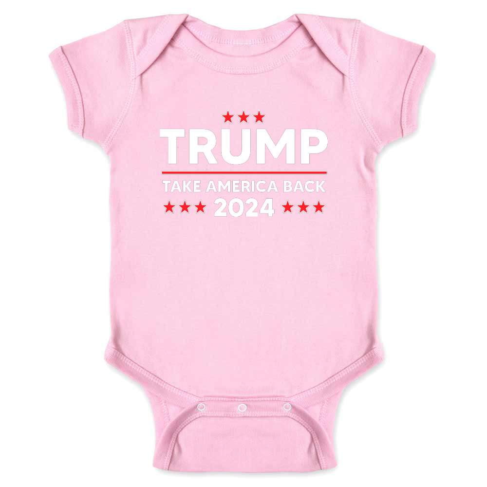 Customer reviews for Donald Trump 2024 Take America Back MAGA Baby ...