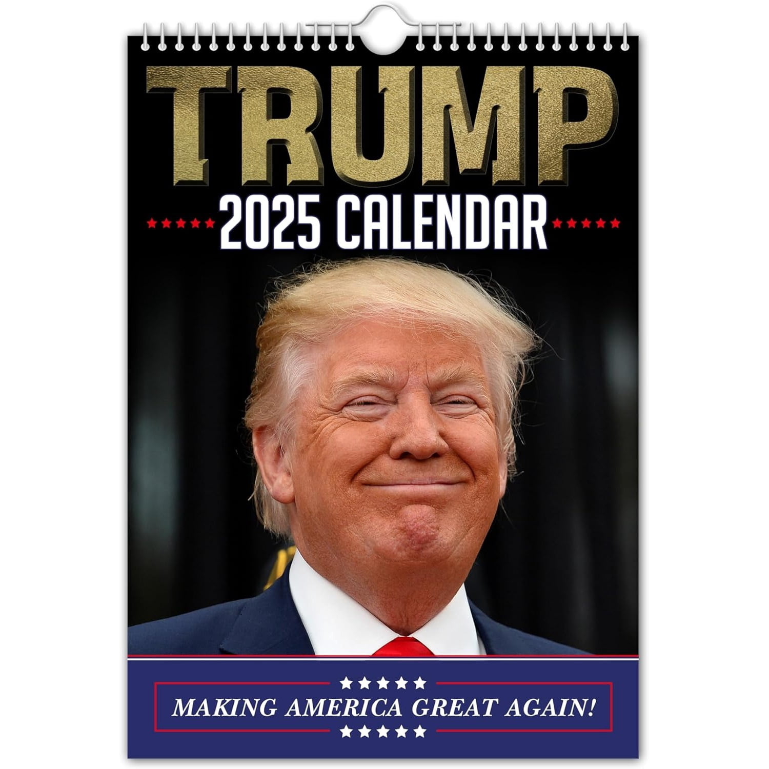 // Donald Trump - 2025 Wall Calendar (Full Colour, A4 Size) - Walmart.com