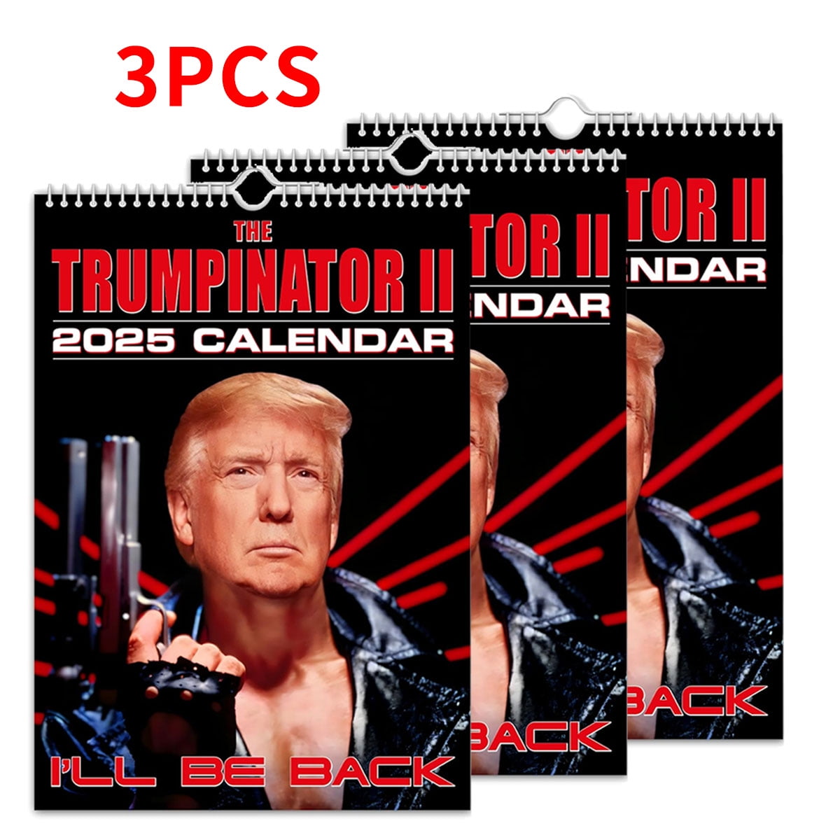 Donald Trump - 2025 Wall Calendar Full Colour Trump Gifts Monthly Wall ...