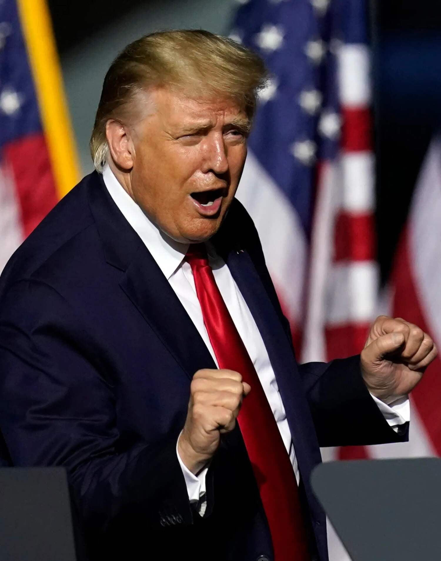 Donald Trump Dance Flag Usa Glossy Poster Picture Photo Print Banner ...