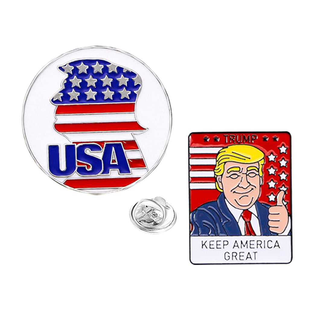 Donald Trump Enamel Pins , Show Your Support for Trump's 2024 ...