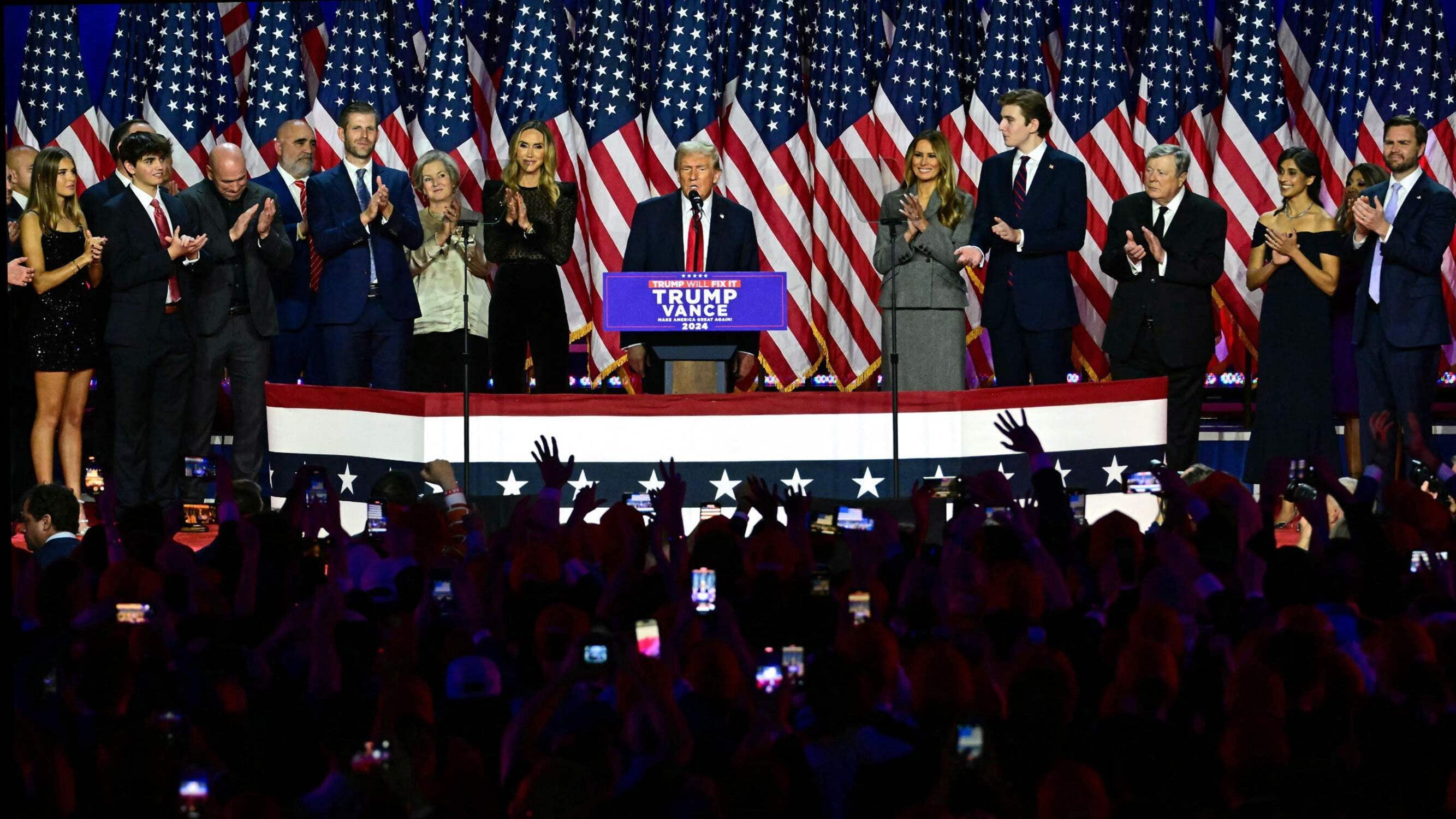 Donald Trump Family Victory 2024 Glossy Poster Picture Photo Print ...