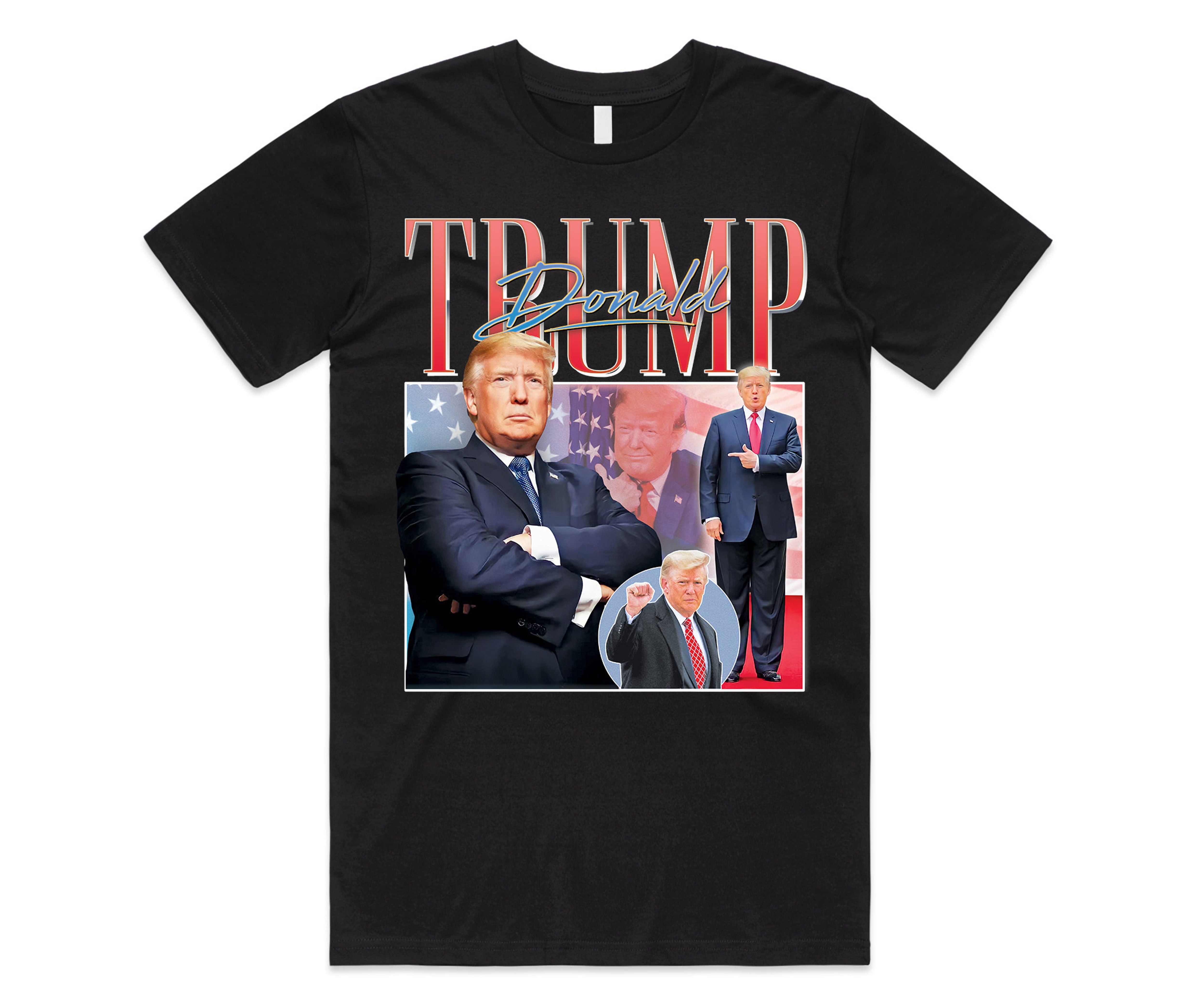 Donald Trump Homage T-shirt Tee Top US President Icon 2024 Election ...