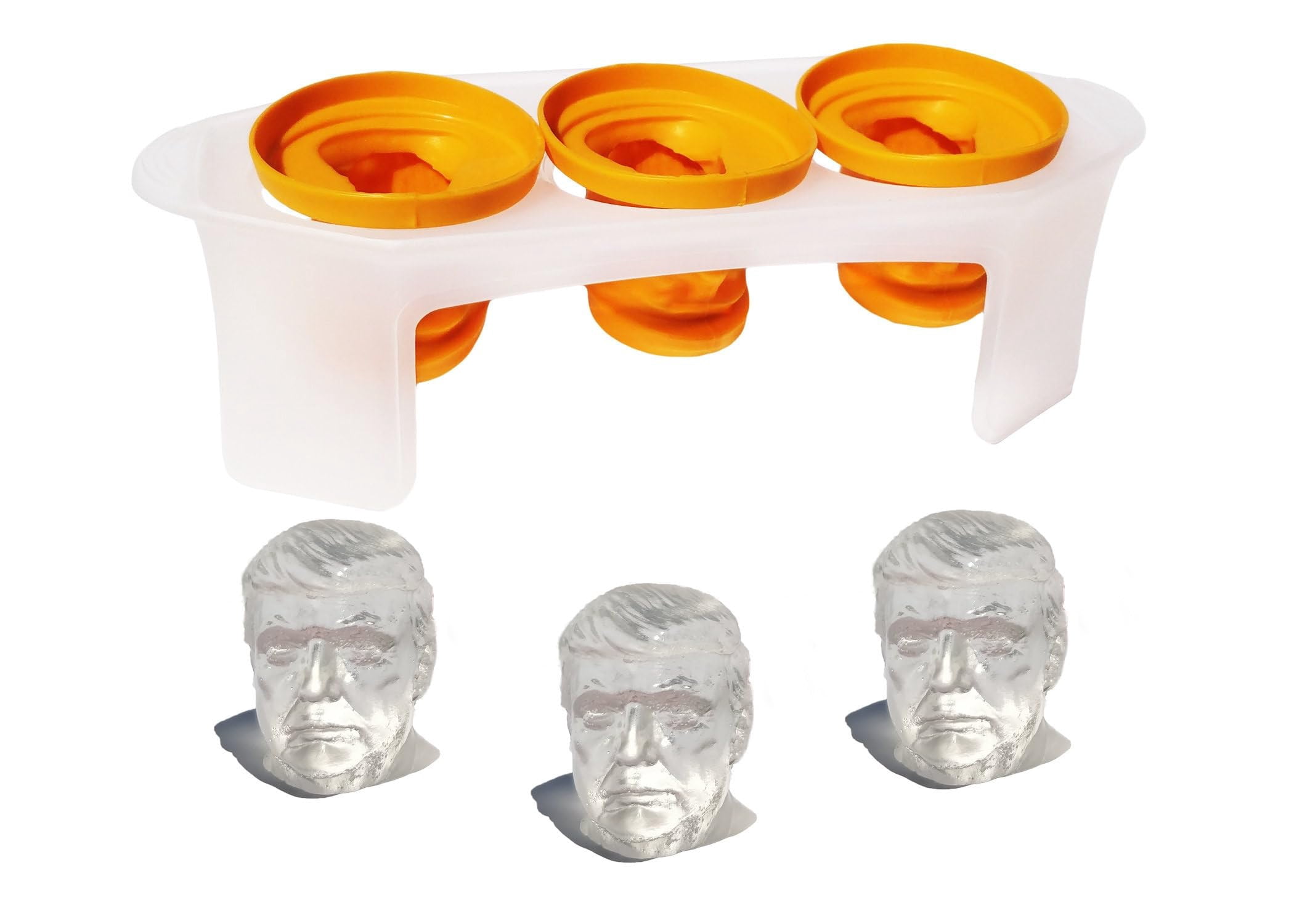Donald Trump Ice Cube Trays - Funny Presidential Molds for Whiskey ...