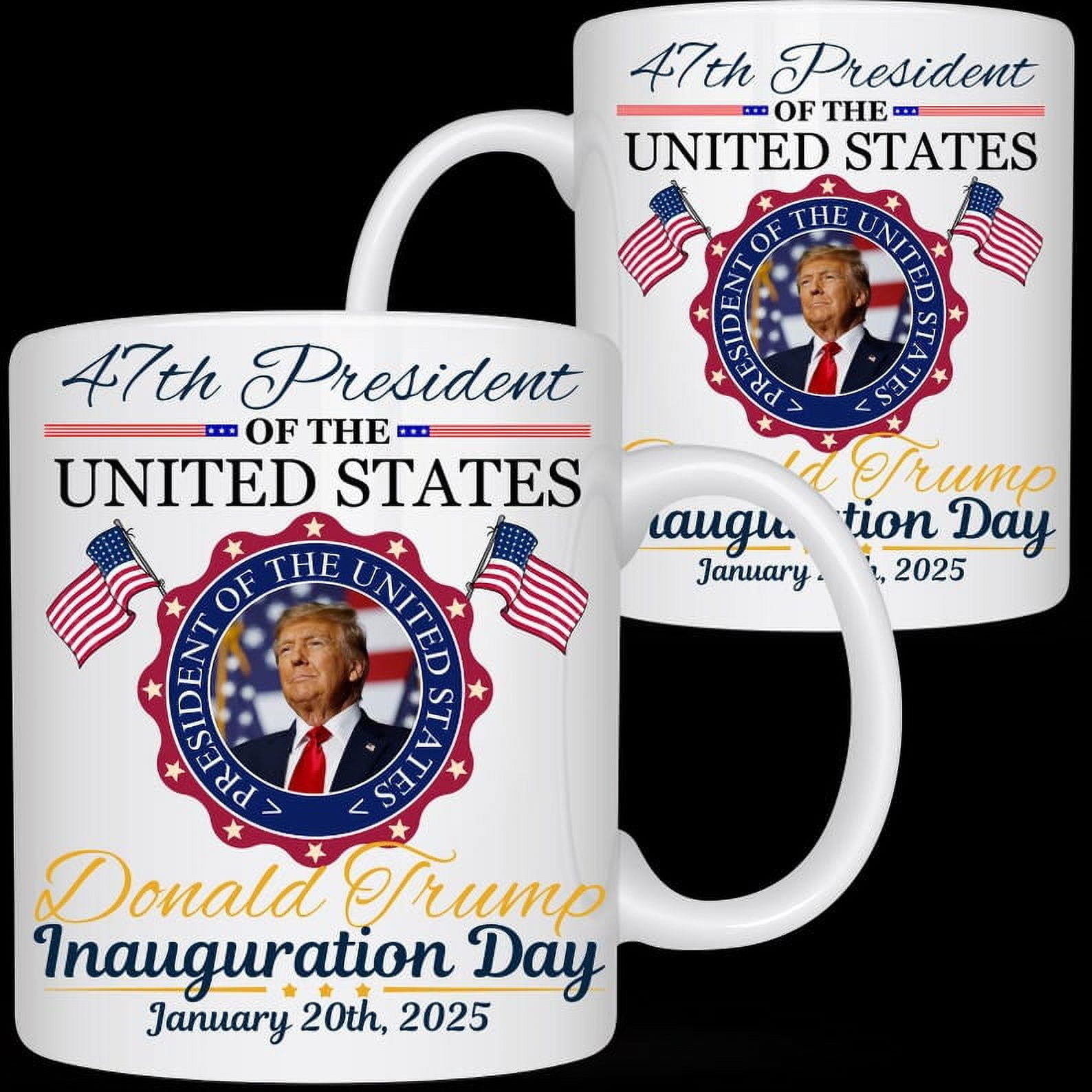 Donald Trump Inauguration Day 2025 Mug 47th US President Inauguration ...