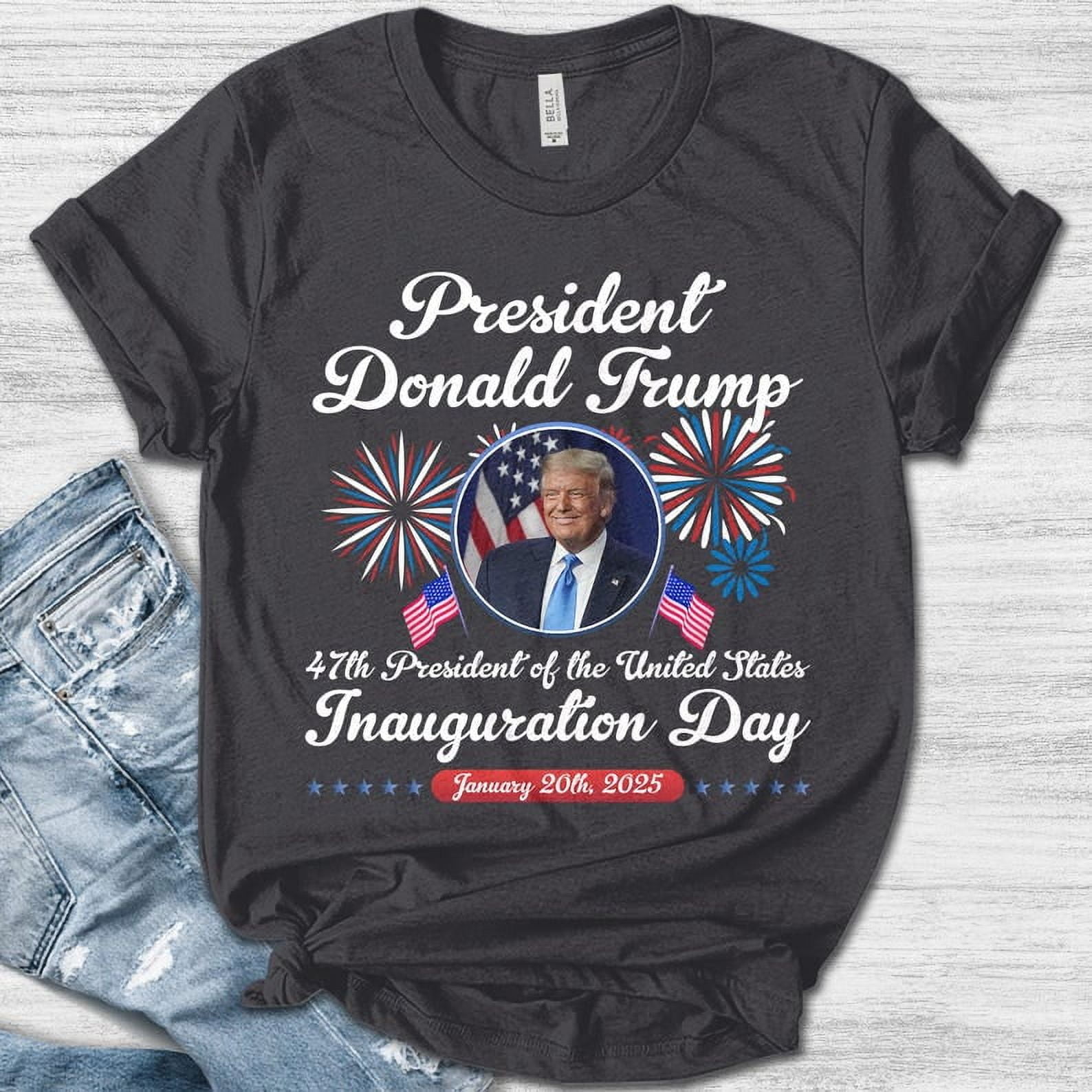 Donald Trump Inauguration Day 2025 Shirt, 47th US President ...