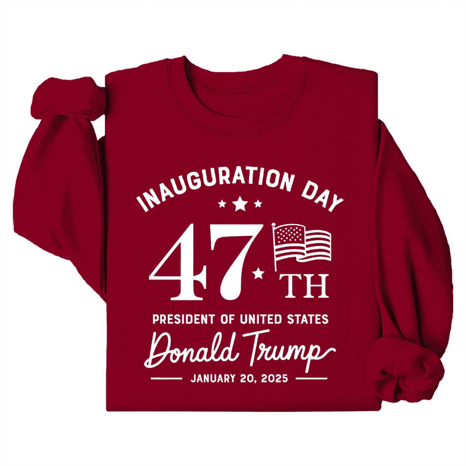 Donald Trump Inauguration Day 2025 Sweatshirt, 47th US President ...