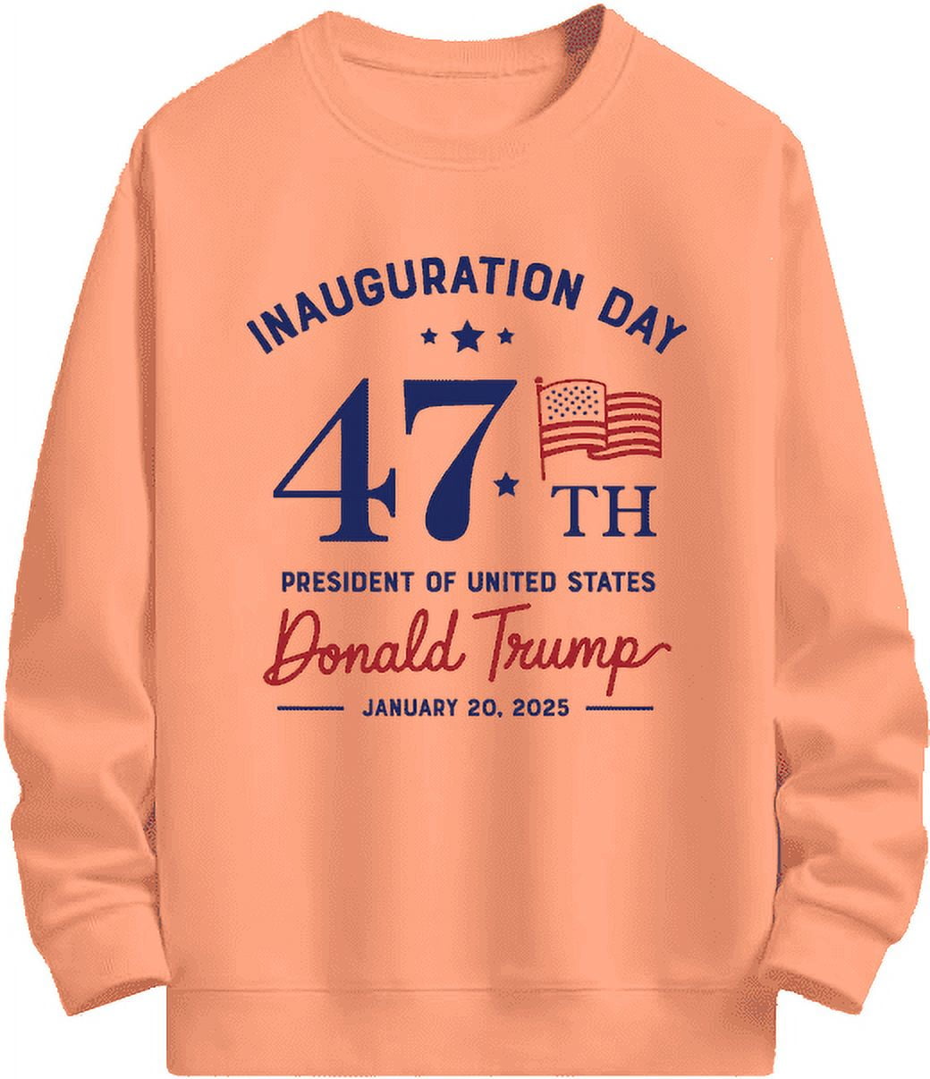 Donald Trump Inauguration Day 2025 Sweatshirt, 47th US President ...