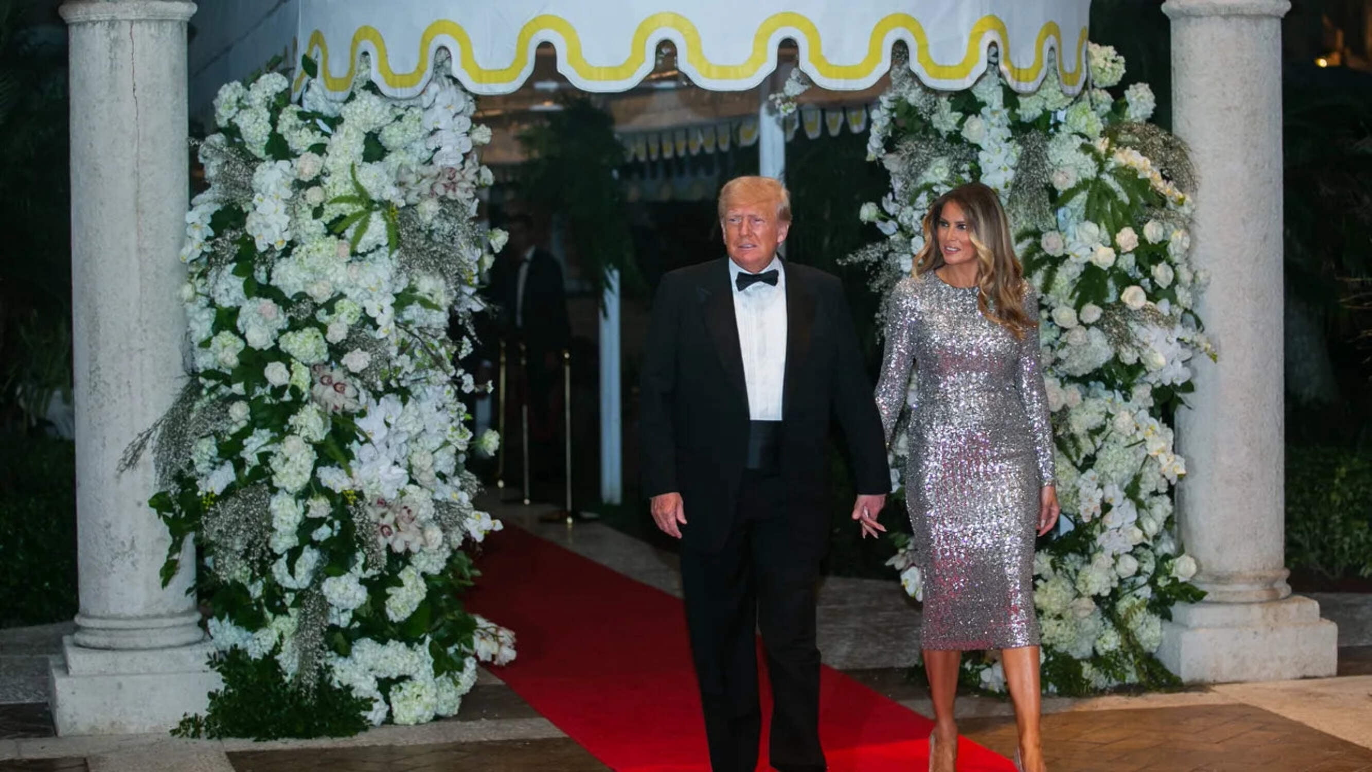 Donald Trump Melania New Years GLOSSY POSTER PICTURE PHOTO PRINT BANNER ...