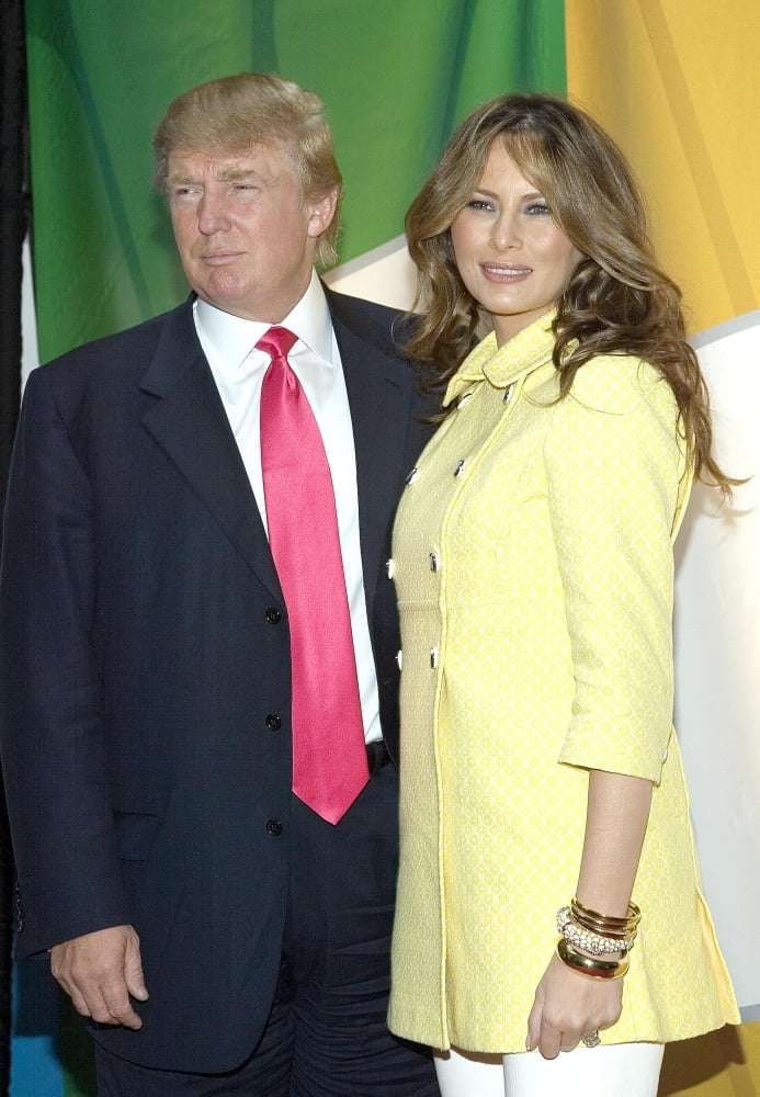 Donald Trump, Melania Trump At Arrivals For Nbc Network 2006-2007 ...