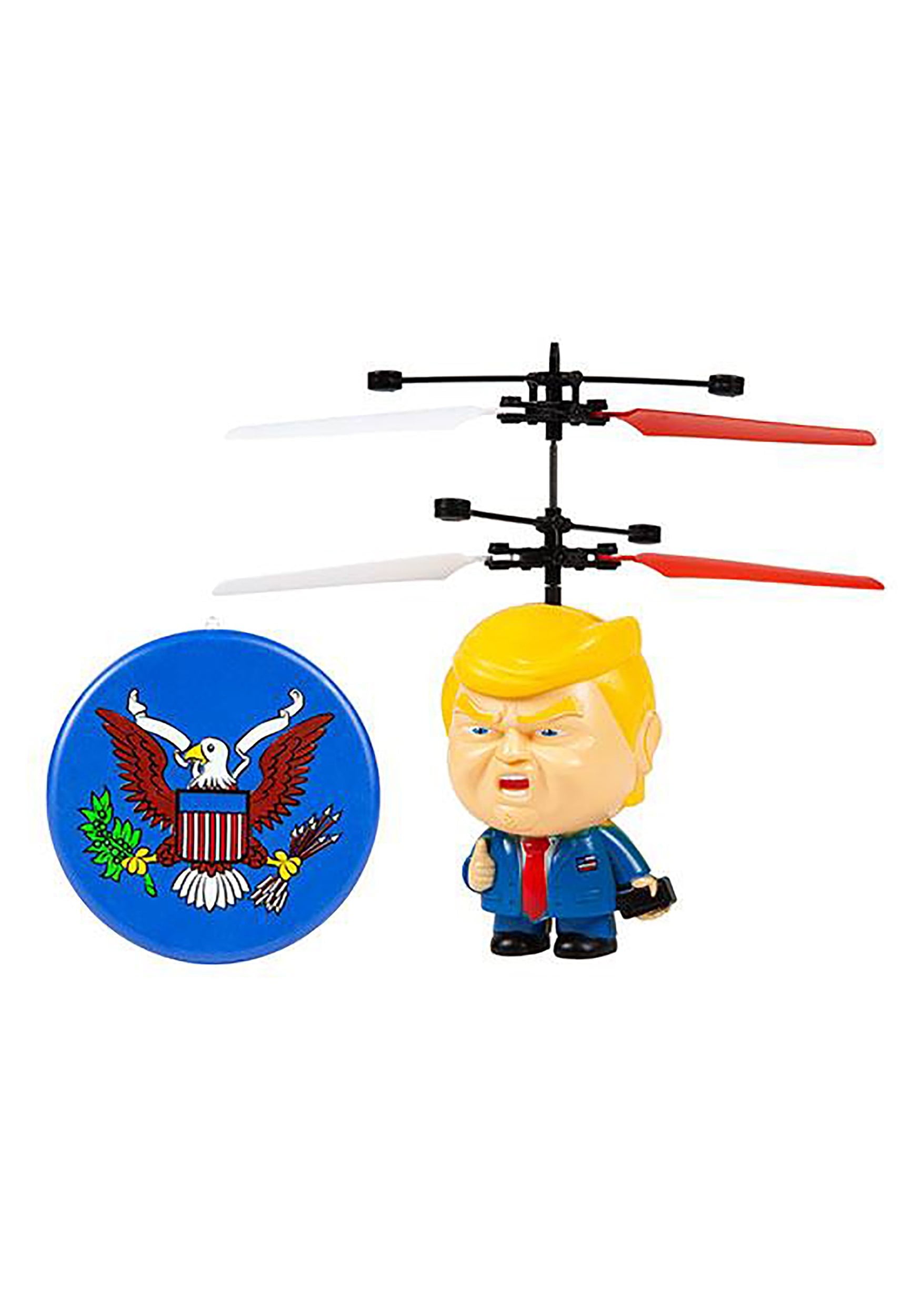 Donald Trump Motion Sensing 3.5 Inch UFO Helicopter - Walmart.com