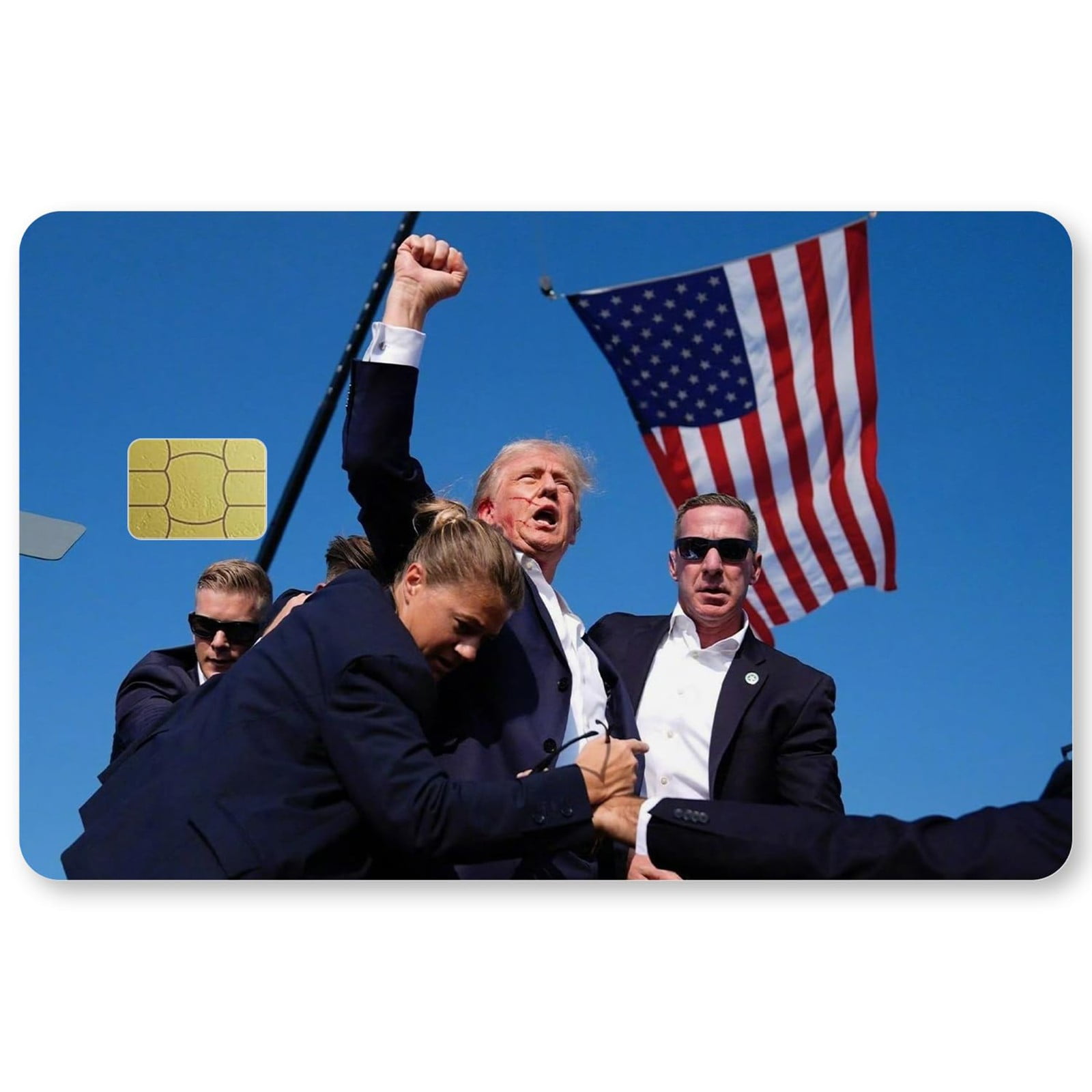 Donald Trump Credit Card Sticker, Debit Card Skin Cover, Credit Card ...