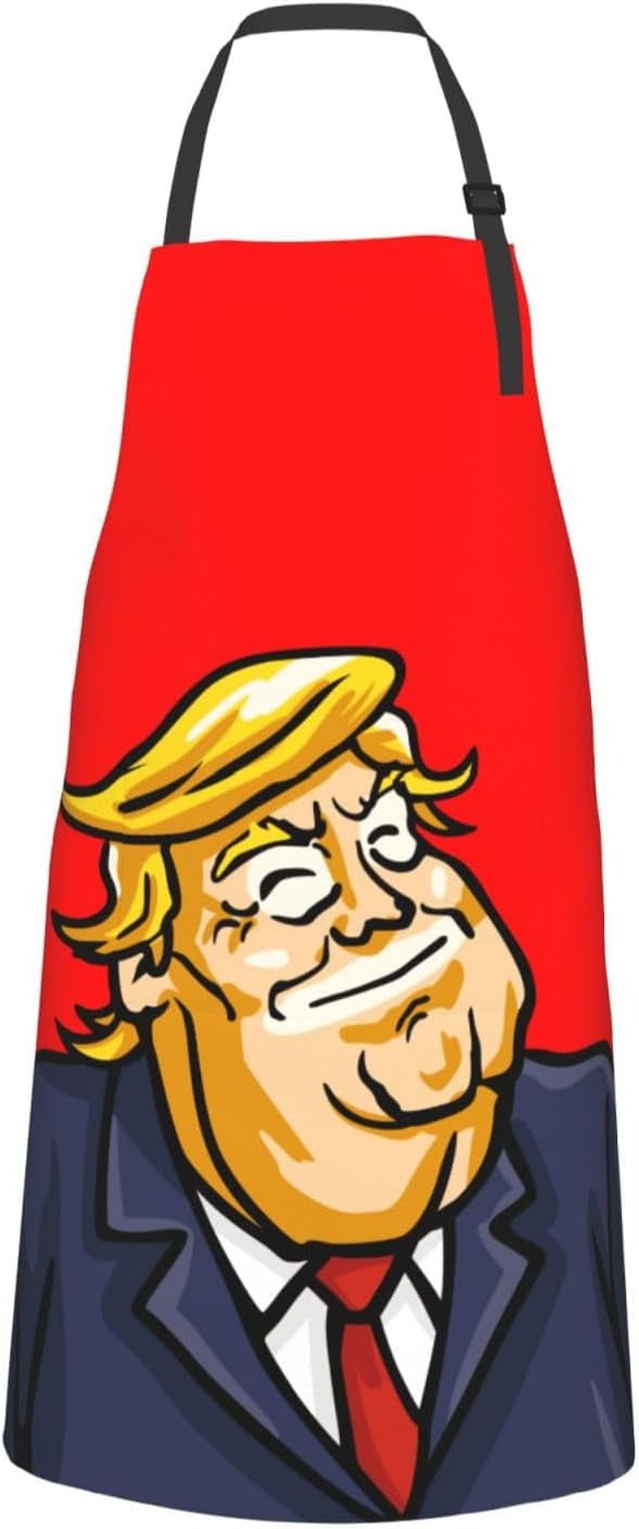 Donald Trump'S Facial Expressions Apron Adjustable Waterproof With ...