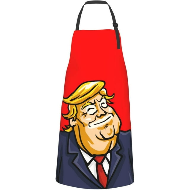 Donald Trump'S Facial Expressions Apron Adjustable Waterproof With ...