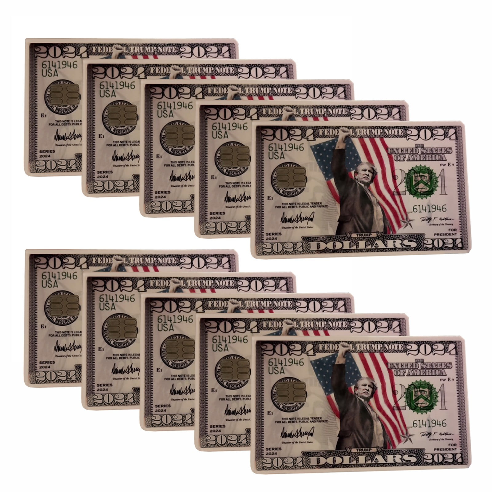 Donald Trump Stickers Banknote Credit Card Sticker Debit Card Leather ...