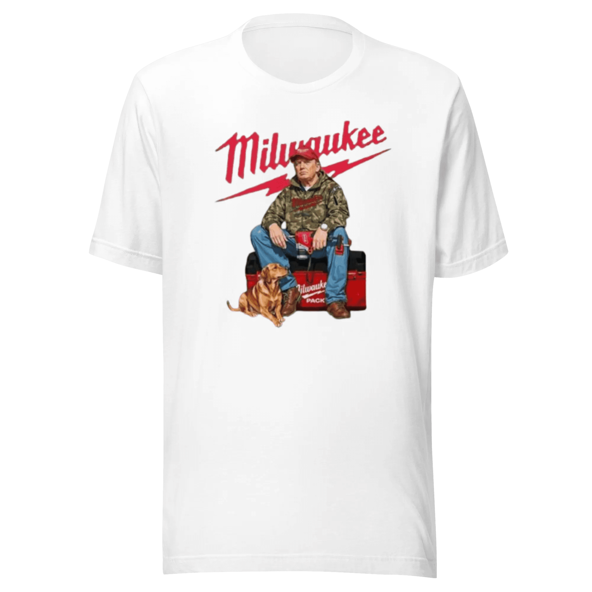 Donald Trump T-Shirt - Funny Logo, Milwaukee Pack, Short Sleeve, Ultra ...
