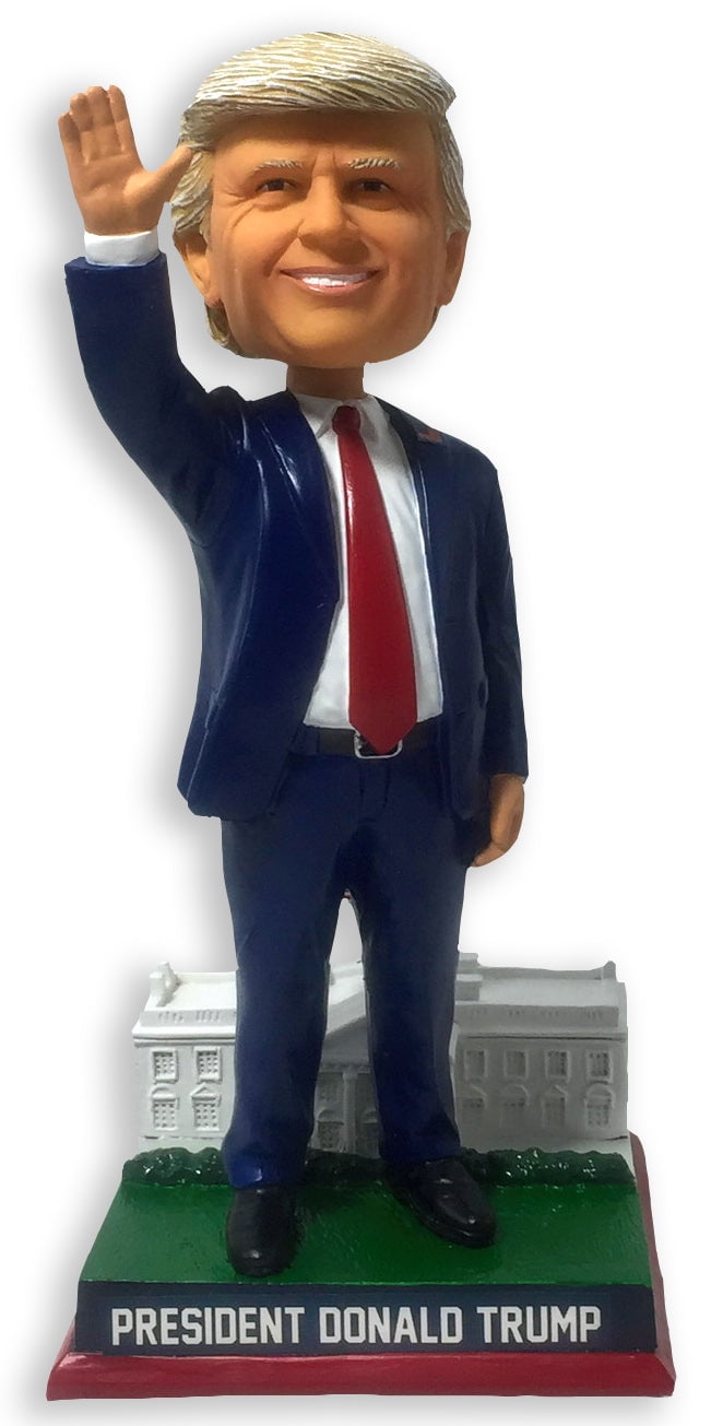 The National Bobblehead HOF Donald Trump White House Base Bobblehead ...