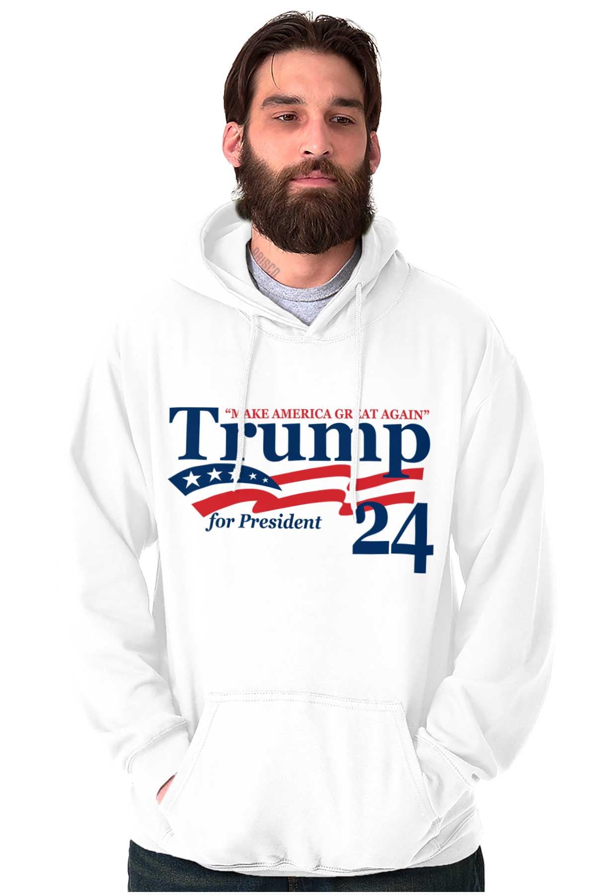 Donald Trump for 2024 President Unisex Plus Size Hoodie Brisco Brands ...