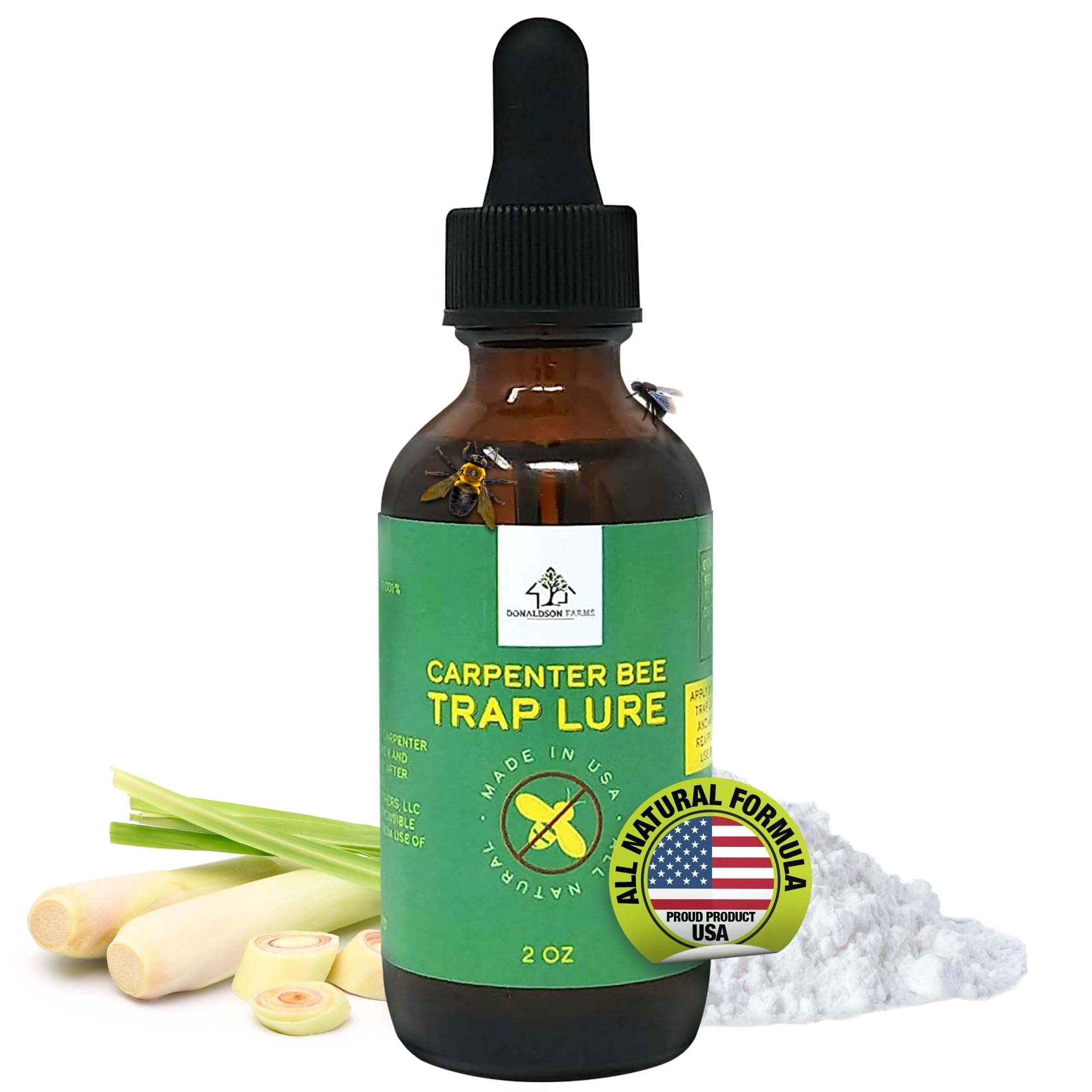 Donaldson Farms All-Natural Carpenter Bee Trap Lure - Original ...