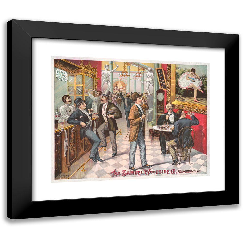 Donaldson Lith. Co 18x15 Black Modern Framed Museum Art Print Titled ...