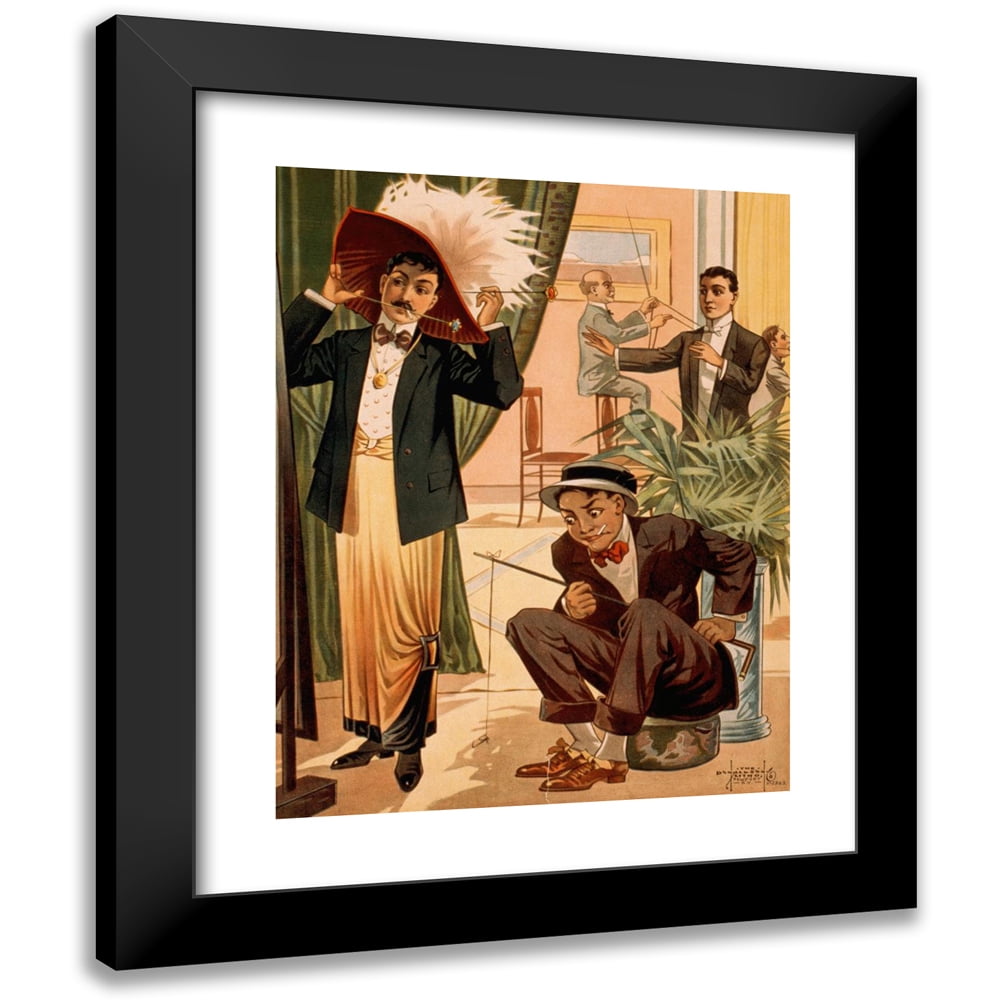 Donalson Lith. Co 12x14 Black Modern Framed Museum Art Print Titled ...