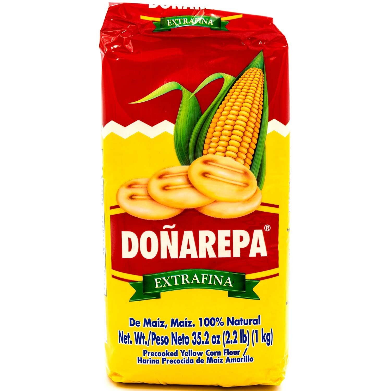Donarepa Precooked Yellow Corn Flower, 35.2 Oz - Walmart.com