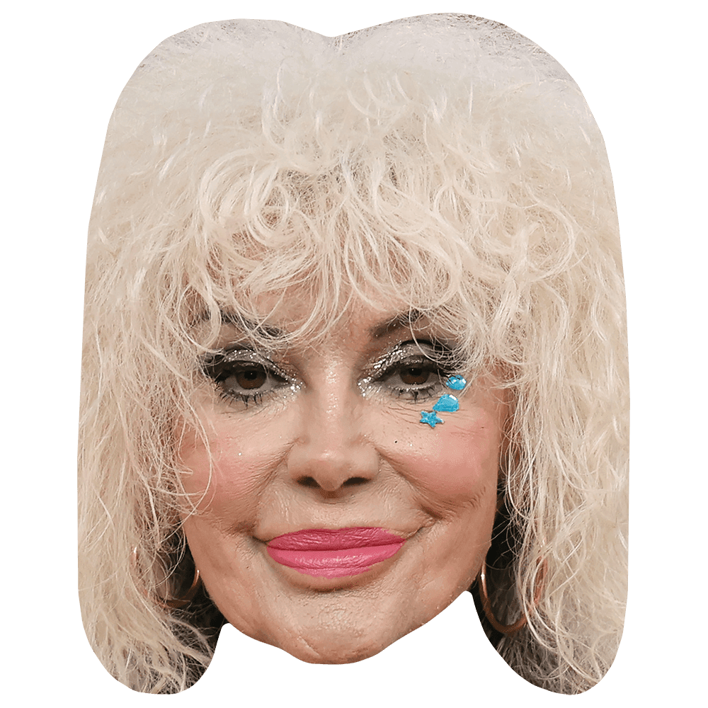Donatella Rettore (Makeup) Celebrity Mask, Flat Card Face, Fancy Dress ...