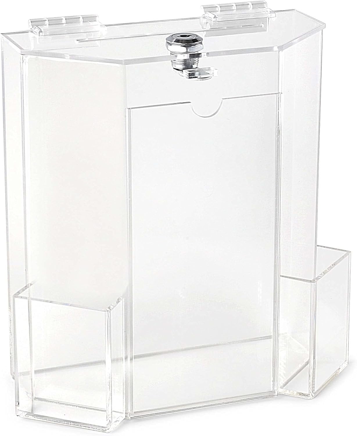 Donation Collection Office Suggestion Acrylic Ballot Box 9 x 8 inch ...
