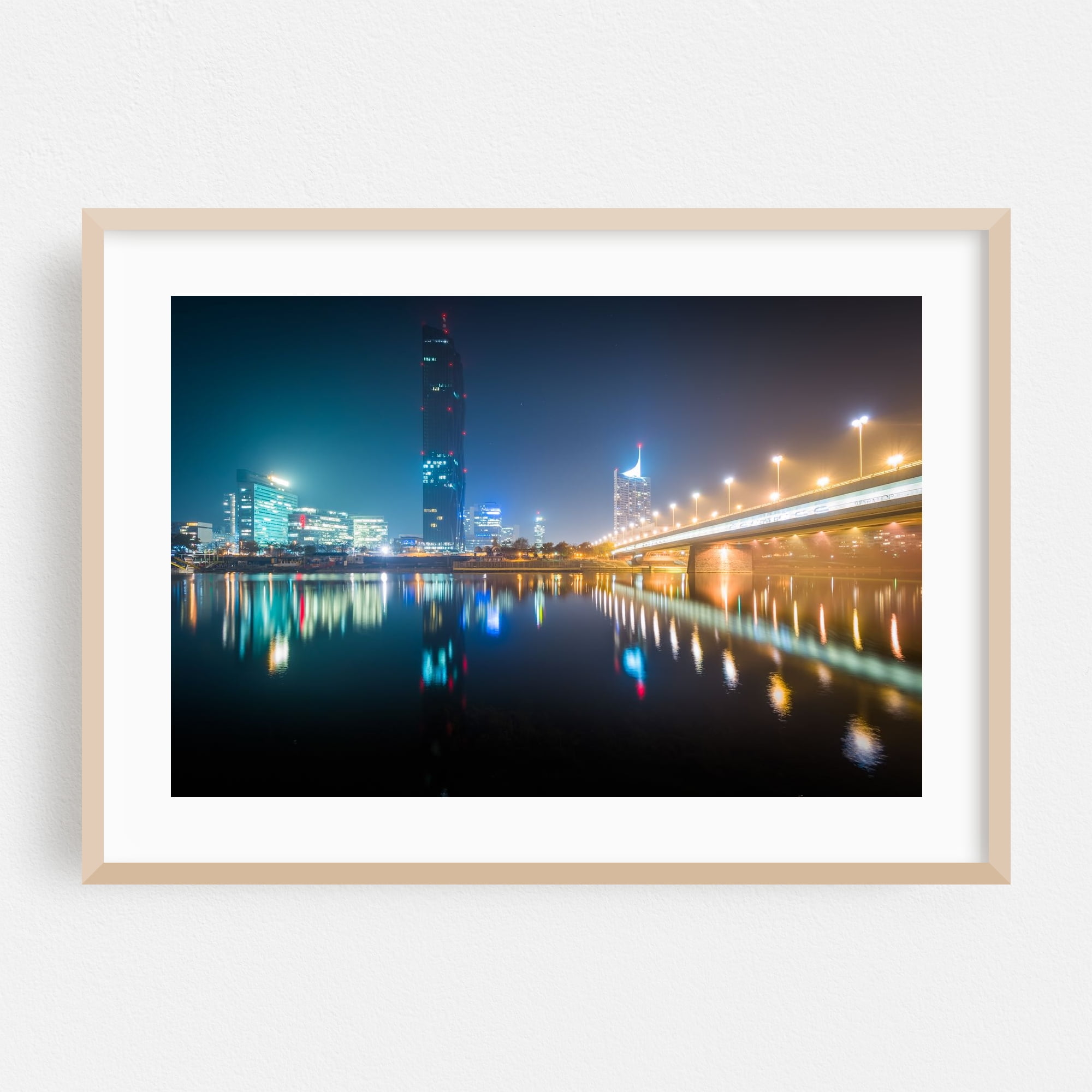 Donau City & The Danube River - Vienna Austria Photography Cityscape ...