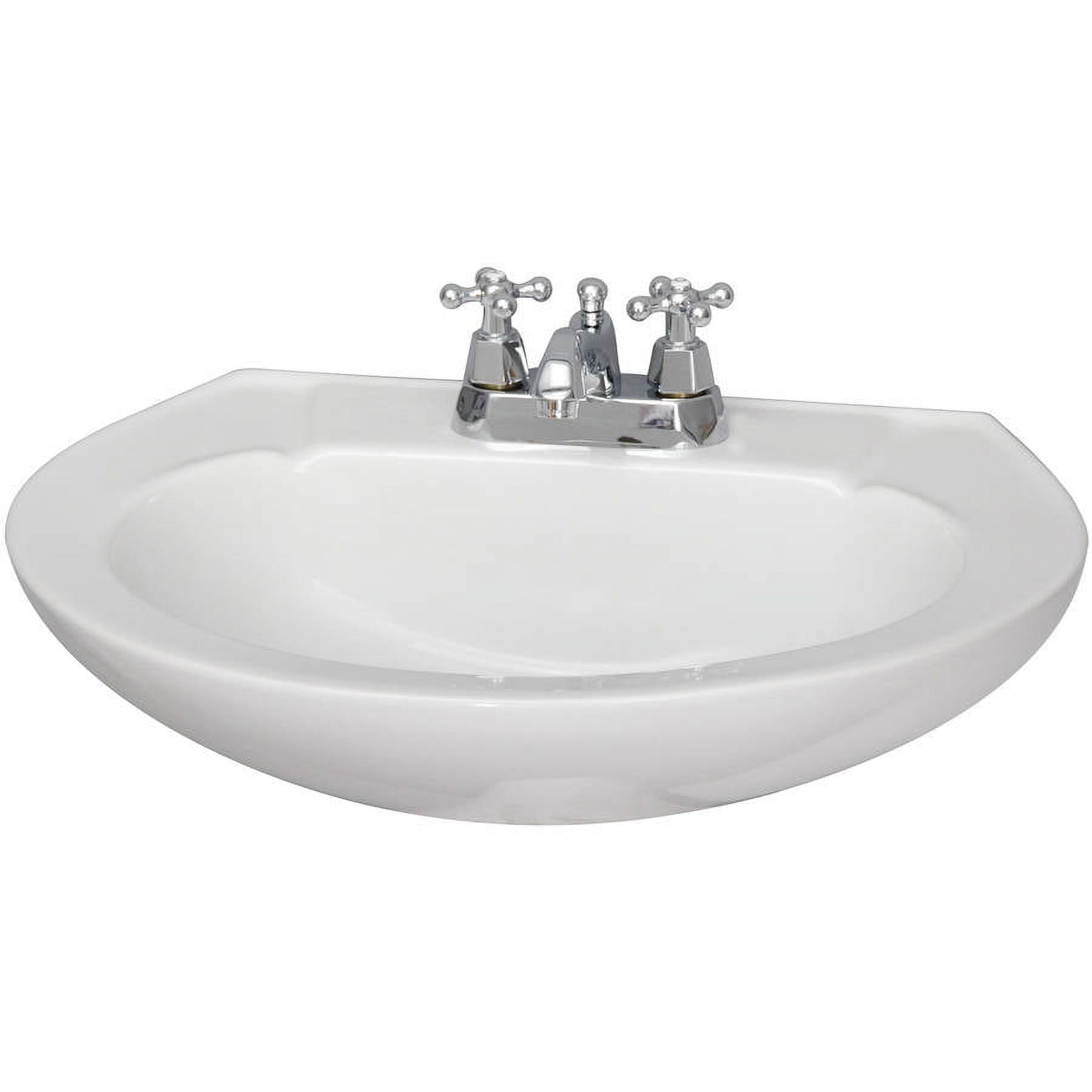 Doncaster Column for 18" Pedestal Lavatory, White - Walmart.com