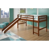 Free Shipping! Donco Kids Twin Solid Wood Mission Low Loft Bed in ...