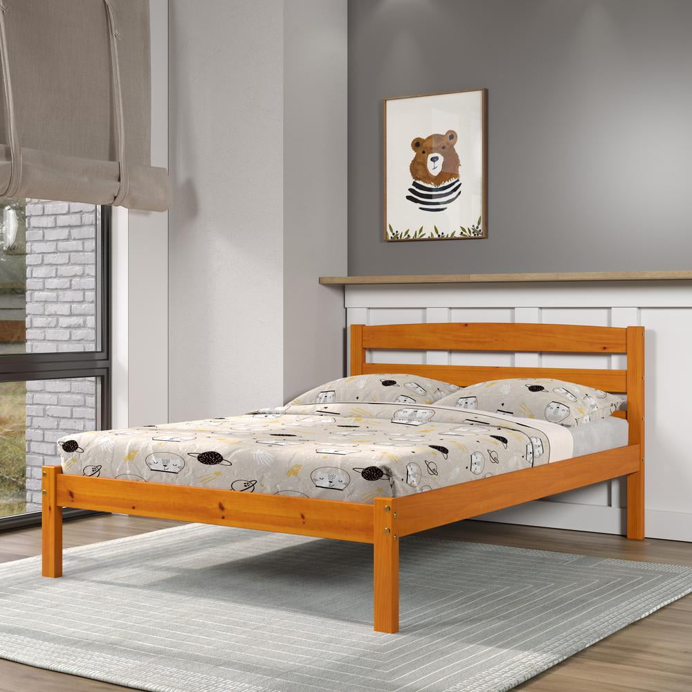 Donco Trading Full Econo Bed Honey - Walmart.com