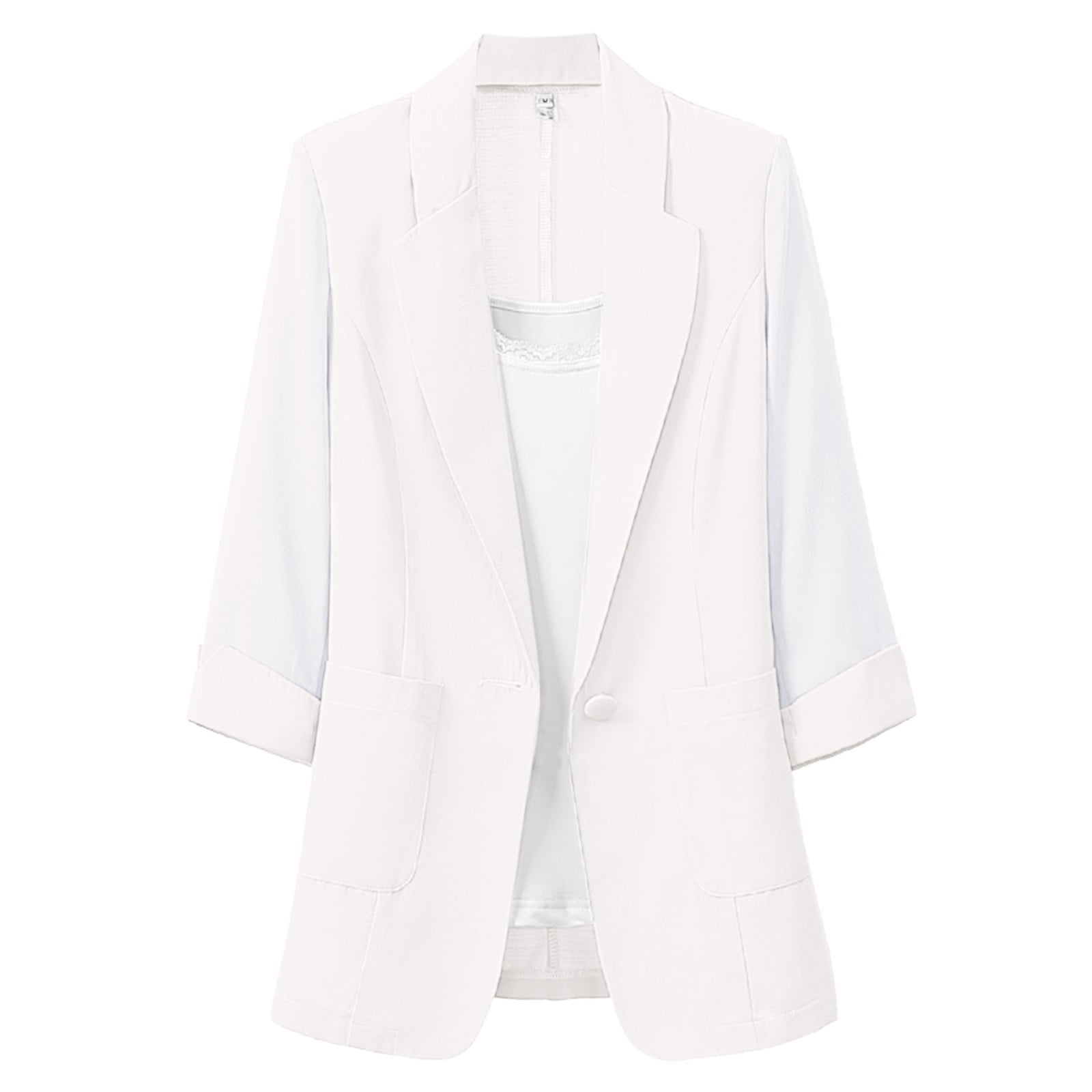 DondPO Bleiser Elegantes Para Mujer Lightweight Blazer For Women Casual ...